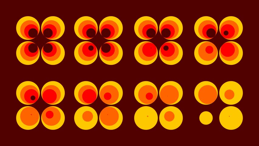 70s vintage motion graphic background Stock Footage Video (100% Royalty ...