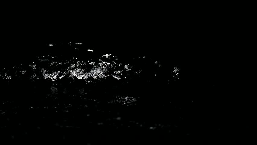 black texture night sea water waves Stock Footage Video (100% Royalty ...