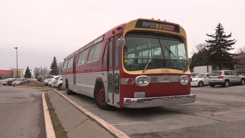circa 1968 - buses carrying members Stock Footage Video (100% Royalty ...