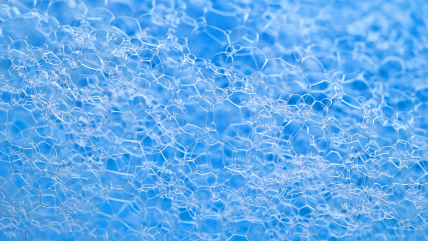 beautiful foam bubbles macro shot Stock Footage Video (100% Royalty ...
