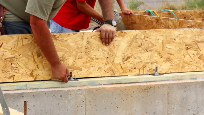 Construction Workers Using a Nail Stock Footage Video (100% Royalty ...