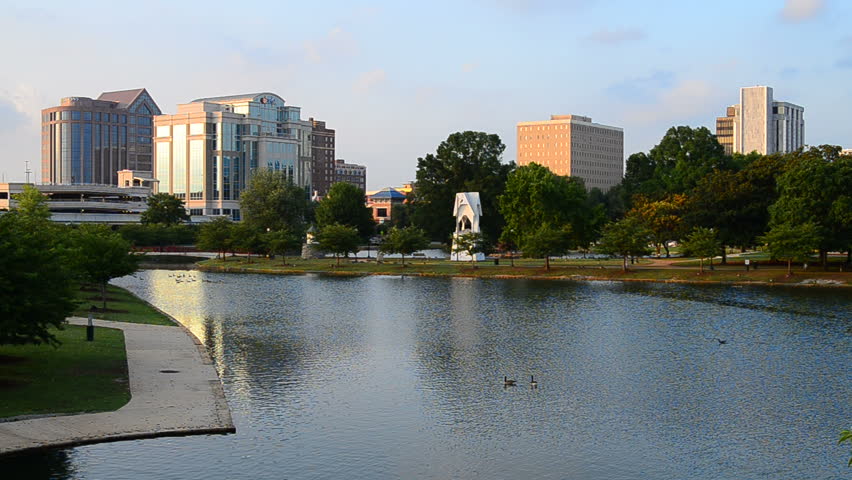 cityscape scene downtown huntsville alabama big Stock Footage Video ...
