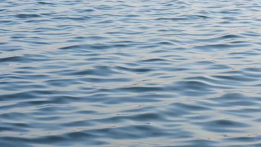 Windy Water Wave Surface On Stock Footage Video (100% Royalty-free ...