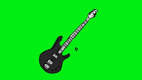 Hand Drawn Objects On Green Screen Stock Footage Video (100% Royalty ...