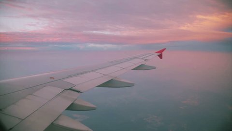 Big Jet Airplane Flying Over Sky Stock Footage Video (100% Royalty-free ...