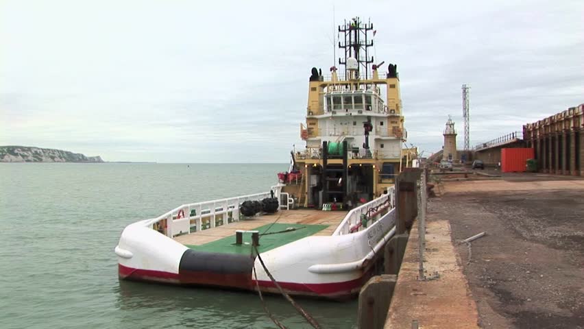 anglian monarch deep sea rescue tug Stock Footage Video (100% Royalty ...