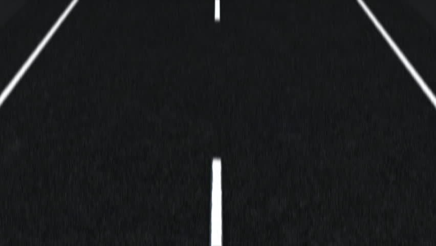 animated asphalt road seamlessly loops Stock Footage Video (100% ...