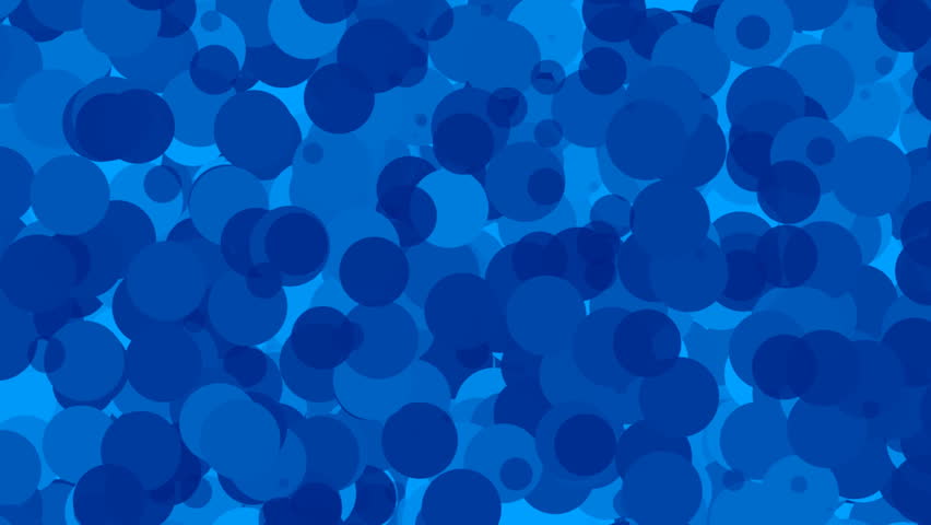 Transforming Blue Dots. Seamlessly Loops. Stock Footage Video (100% ...