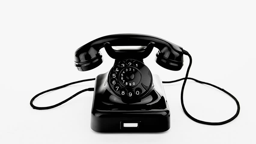 black old telephone ringing seamless loop Stock Footage Video (100% ...