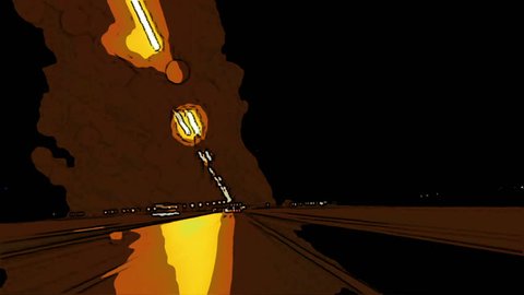 Animation Cartoon Time Lapse Acceleration Speed Stock Footage Video ...