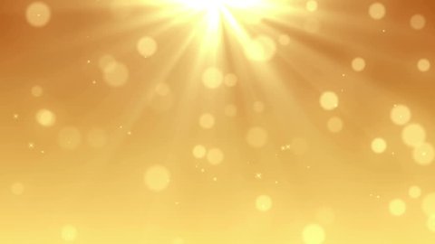 Loopable Sunbeam Particles Motion Backgrounds Golden Stock Footage ...