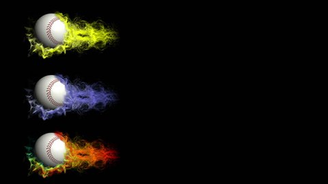 Baseball Lower Thirds Mini Alpha Channel Stock Footage Video (100% ...