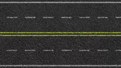 Road Highway Seamless Texture Slow Motion Stock Footage Video (100% ...