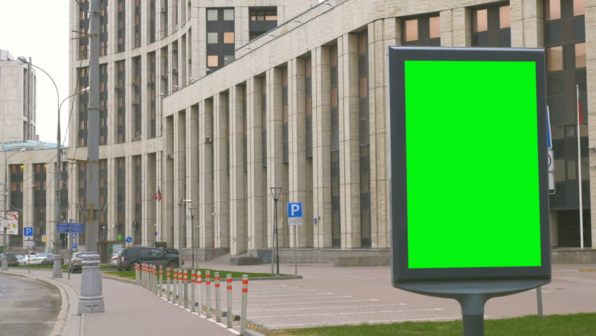 citylight green screen on grass lawn Stock Footage Video (100% Royalty ...