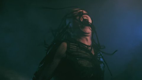 Cute Male Vampire Dreadlocks Stock Footage Video (100% Royalty-free ...