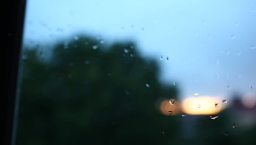 rain outside window Stock Footage Video (100% Royalty-free) 26081252 ...