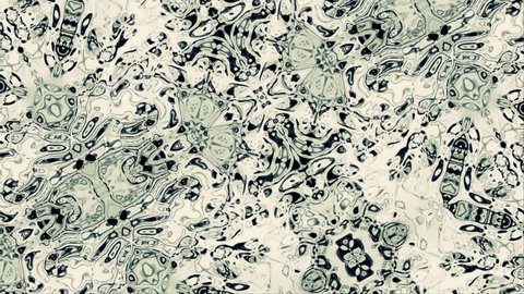 Trippy 002 Abstract Fluid Forms Pulse Stock Footage Video (100% Royalty ...