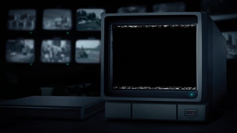 retro personal computer pc source code Stock Footage Video (100% ...