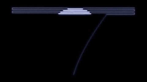 Countdown Numbers 54321 Quickly Built On Stock Footage Video (100% ...