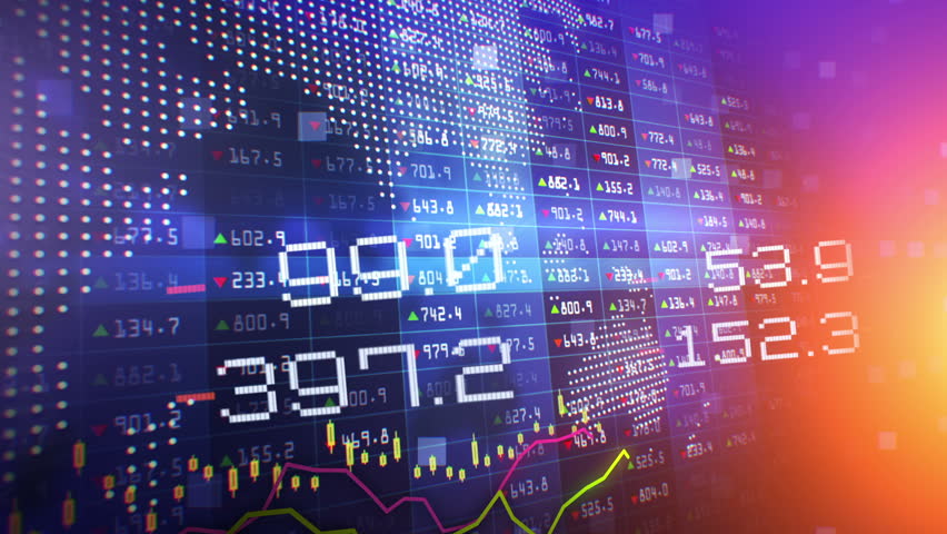 stock market trend world map background Stock Footage Video (100% ...