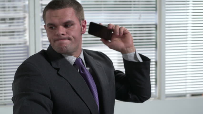 business man on phone angry his Stock Footage Video (100% Royalty-free ...