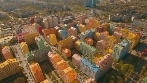 Aerial Panorama Allentown Pennsylvania Skyline On Stock Photo ...