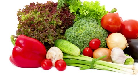 Open Recipe Book Fresh Vegetables Vector Stock Vector (Royalty Free ...