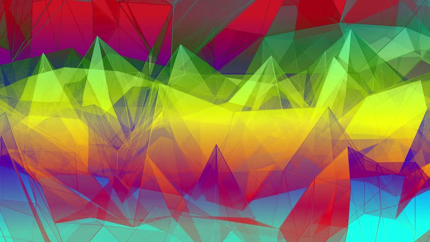polygons animated background Stock Footage Video (100% Royalty-free ...