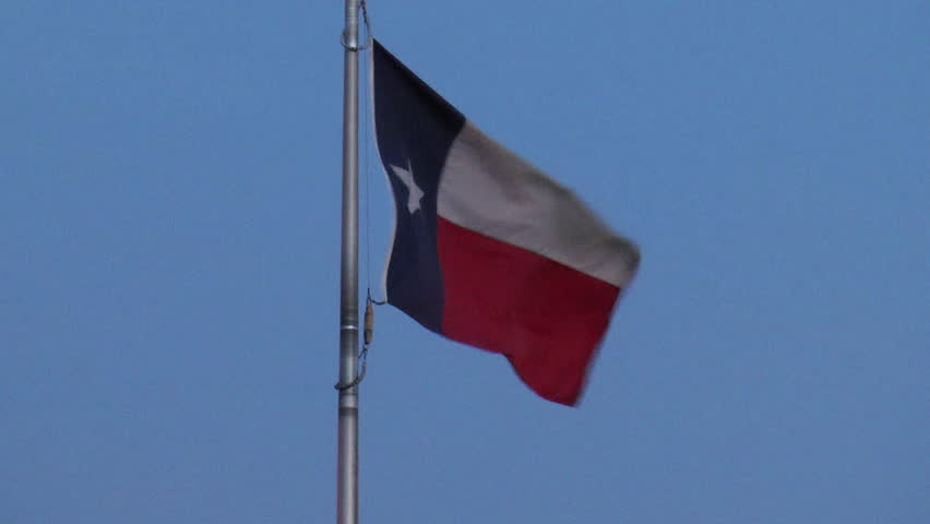 waving texas flag sunset Stock Footage Video (100% Royalty-free ...