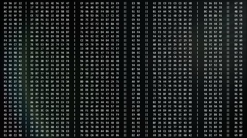 Hacking Progress Numbers Changing On Screen Stock Footage Video (100% ...