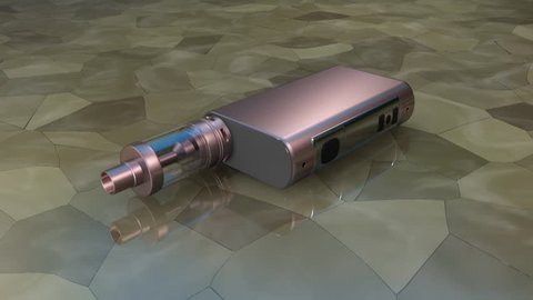 Big Electronic Cigarette On Floor Stock Footage Video (100% Royalty ...