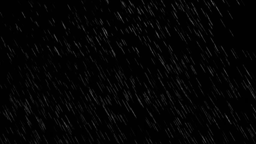 animated heavy rain storm on transparent Stock Footage Video (100% ...