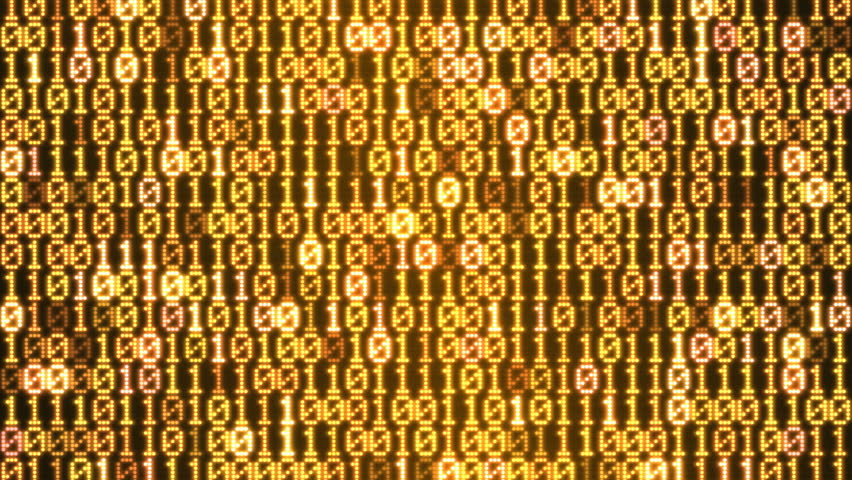 binary code display wall animation - Stock Footage Video (100% Royalty ...