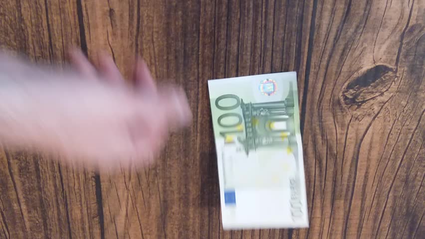 counting money euro banknotes Stock Footage Video (100% Royalty-free ...