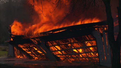 car on fire explosion crash accident Stock Footage Video (100% Royalty ...