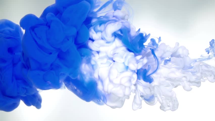 ink water explosion enchantment spell blue Stock Footage Video (100% ...