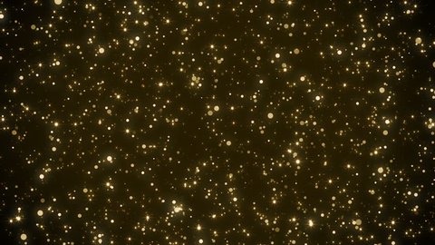 Particles Gold Glitter Award Dust Abstract Stock Footage Video (100% ...