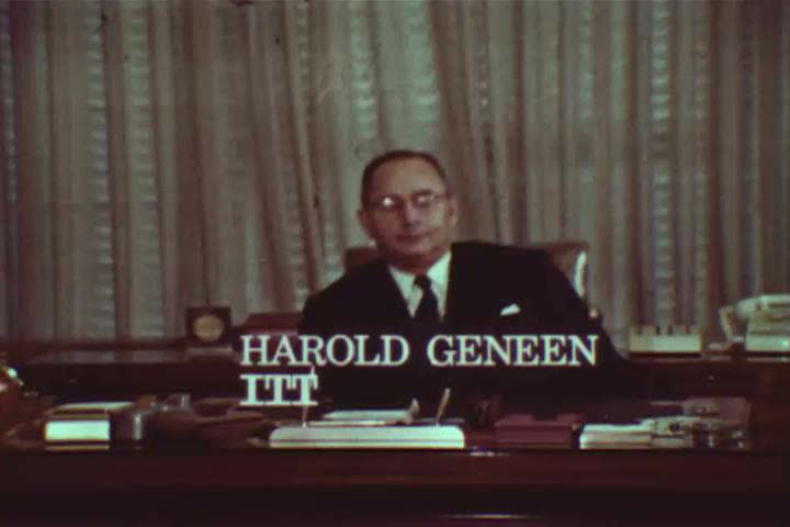 1950s: Harold Geneen, President of Stock Footage Video (100% Royalty ...