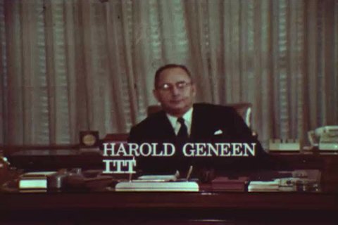 1950s Harold Geneen President Itt Corporation Stock Footage Video (100% ...