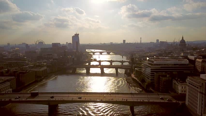 Bridge Across the River Thames in London, England image - Free stock ...