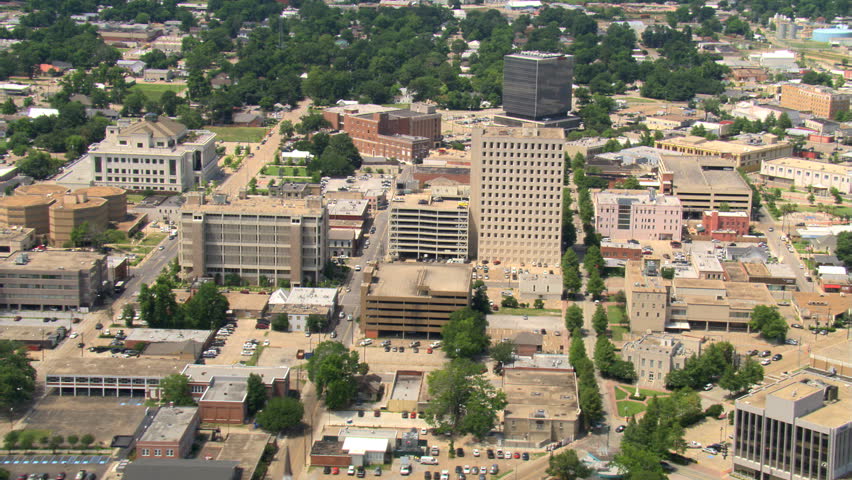 High View Over Downtown Lafayette, : วิดีโอสต็อก (ปลอดค่าลิขสิทธิ์ 100% ...