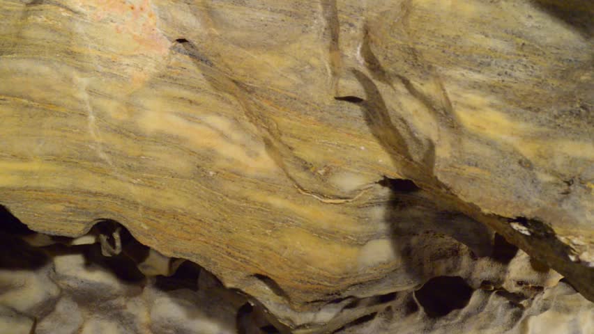 Cave Wall Ceiling Interior Texture Stock Footage Video (100% Royalty ...