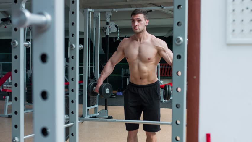 4k professional male gymnast training on Stock Footage Video (100% ...