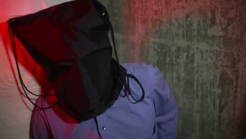 Kidnapped Concept Bag On Head Stock Footage Video (100% Royalty-free ...