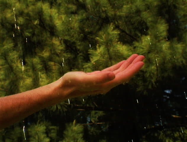 hands praying rain - 720x480 ntsc Stock Footage Video (100% Royalty ...