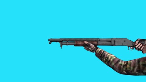 Gun Revolver Handgun Six Shooter Pistol Stock Vector (Royalty Free ...