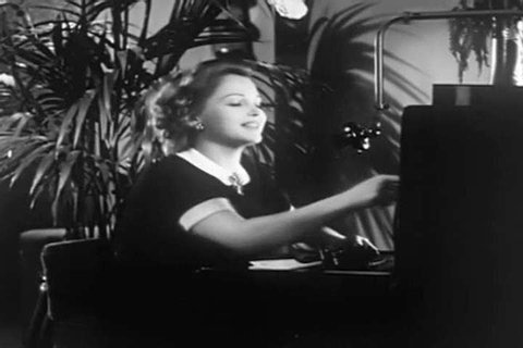 1940s Switchboard Operator Handles Phone Calls Stock Footage Video (100 ...