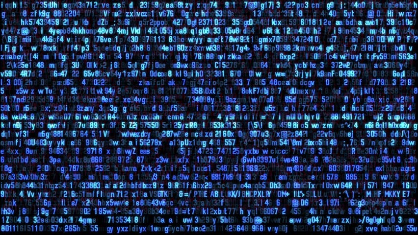 4k computer system hacked terminal concept Stock Footage Video (100% ...