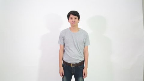 Full Length Portrait Happy Smiling Man Stock Photo 534216424 | Shutterstock