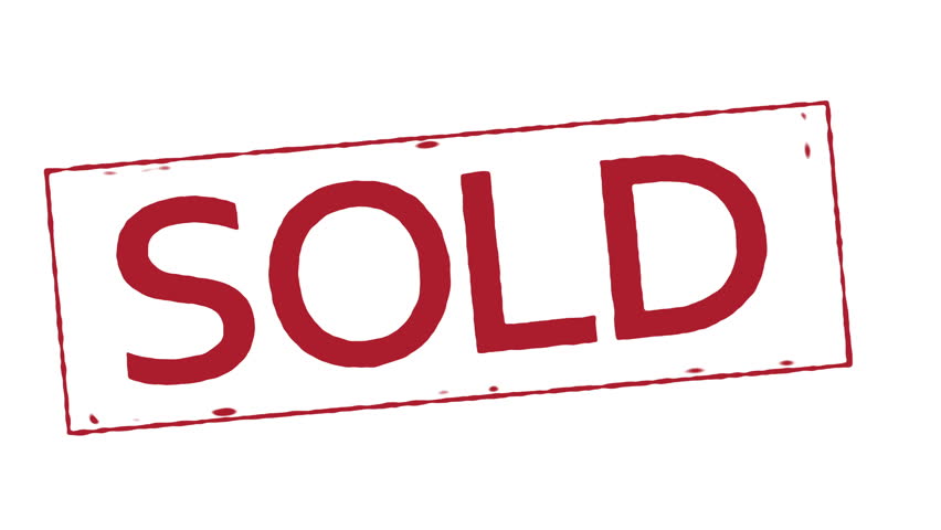 Sold Out Stamp Red Animation Keyable Stock Footage Video (100% Royalty ...